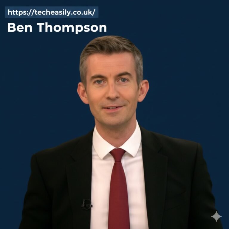 Ben Thompson: BBC Journalist and Presenter Shaping News Coverage - Tech ...